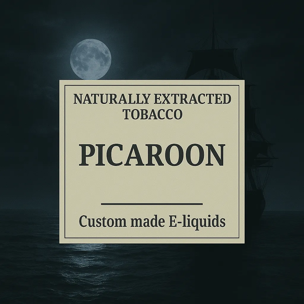 Picaroon Tobacco E-liquid - Real Tobacco Extract Flavour