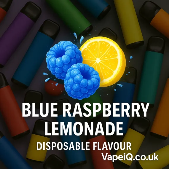 Blue Raspberry Lemonade Disposable Vape Juice | Fruity Bar Nic Salt
